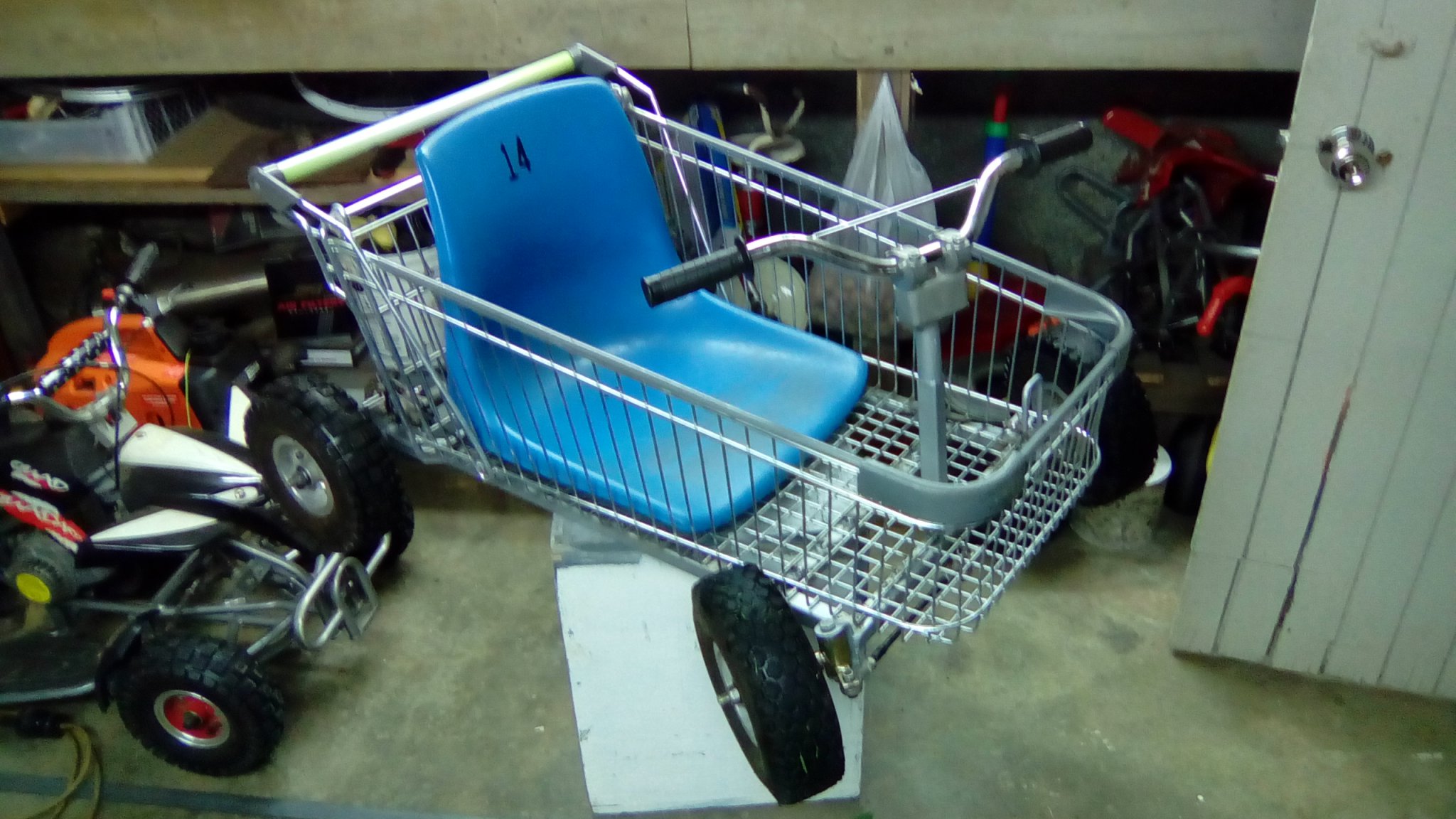 a_craw4d's shopping trolley go kart - Other Projects - oldschool.co.nz