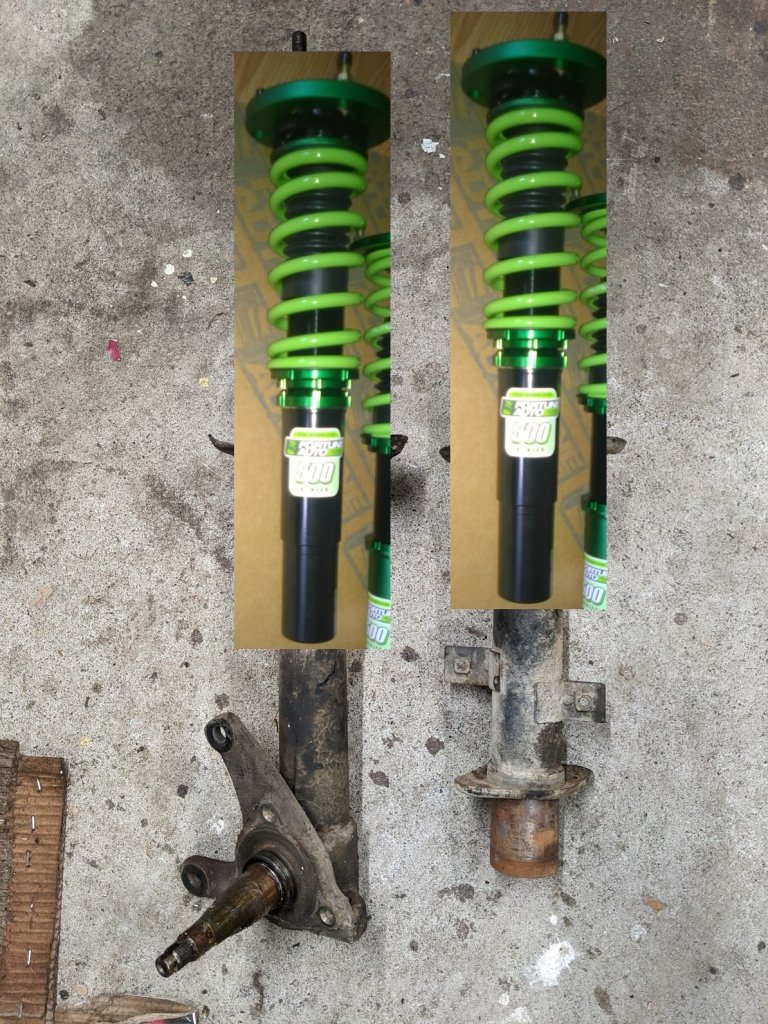 Suspension - Starion strut modification / coilover options - Tech Talk ...